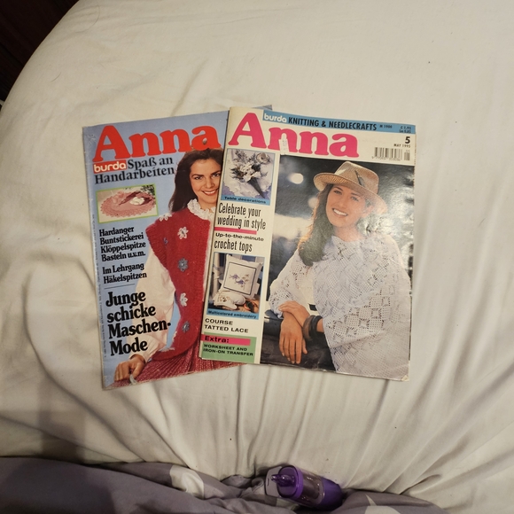 Accents | Anna Magazine Set Filled Woth Patterns And More | Poshmark